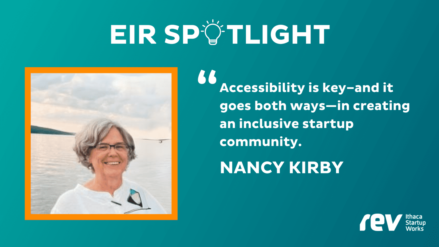 Q&A with Entrepreneur in Residence Nancy Kirby – Rev: Ithaca Startup Works